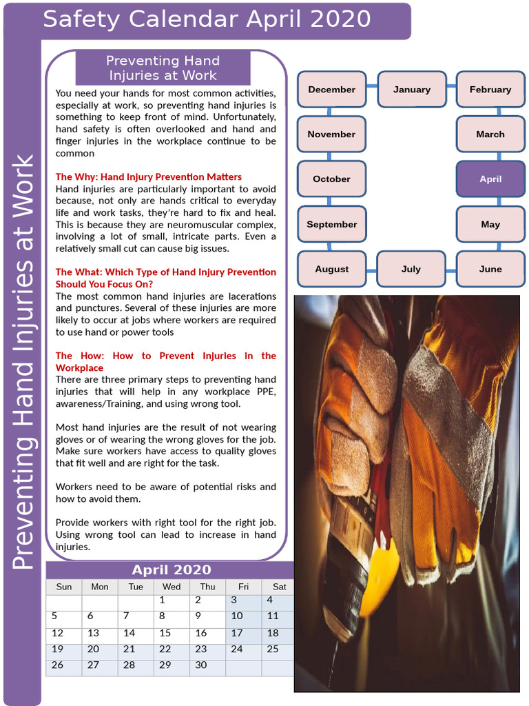 HSE Calendar Apr | PDF