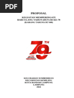 Contoh Proposal Kegiatan Karang Taruna 17 Agustus | PDF