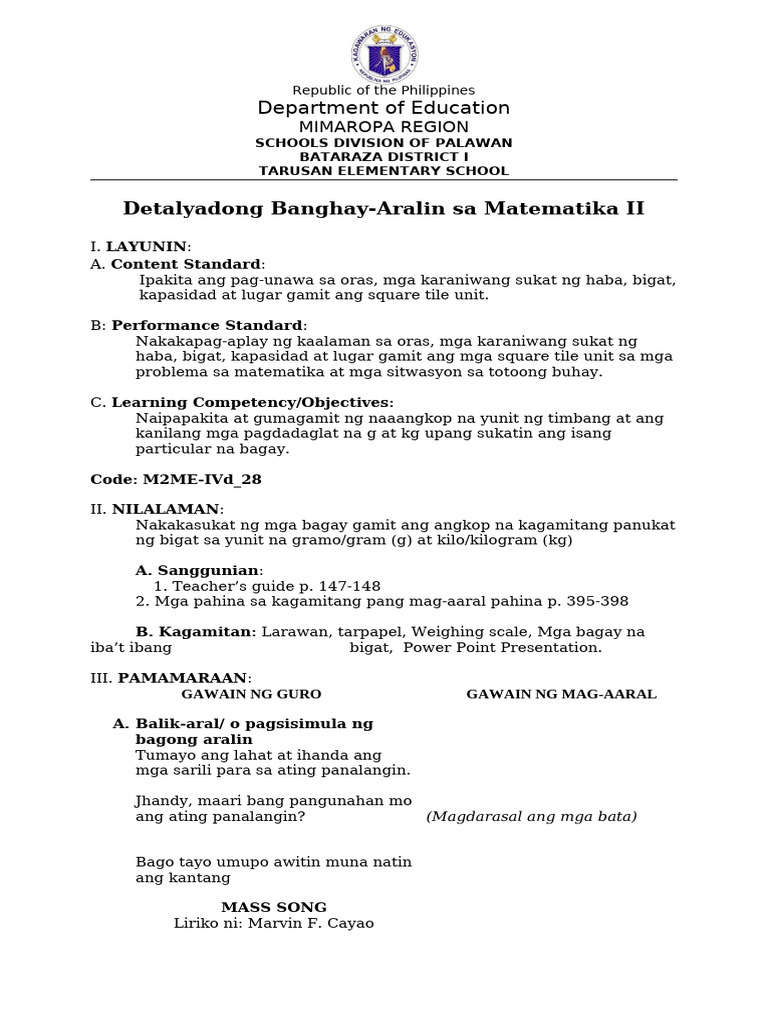 Mam Rose COT FINAL | PDF