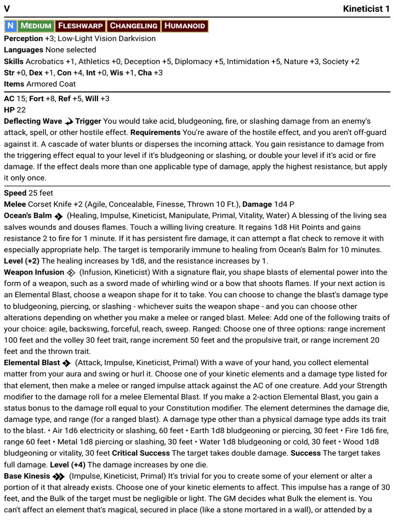 Statblock | PDF