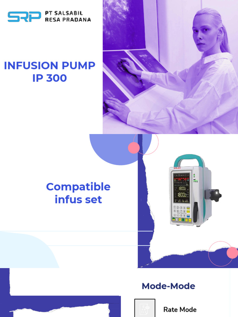 Infusion Pump Ip300 | PDF | Salud y bienestar