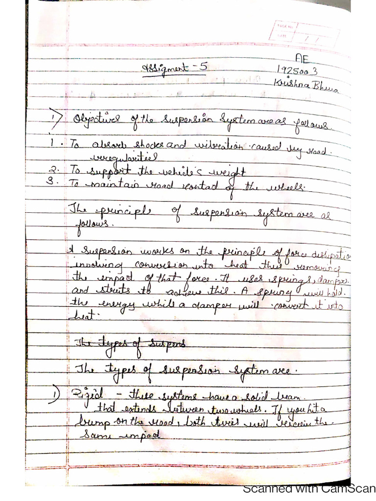 Assignment 5 AE-1925003 | PDF