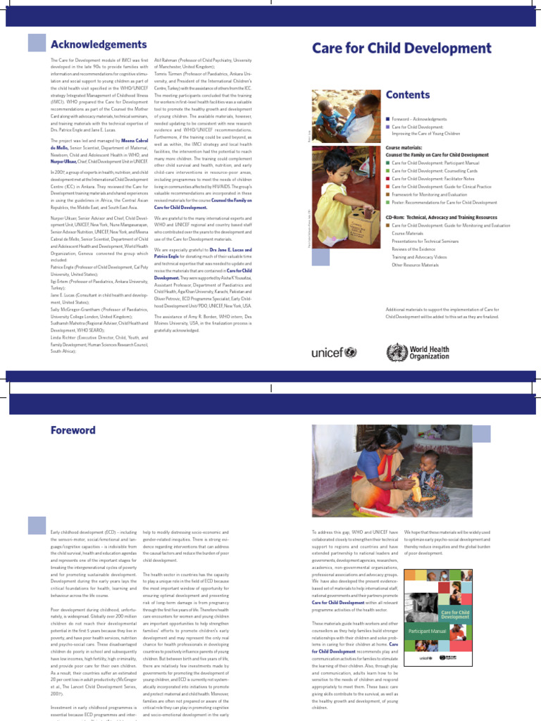 1 2 CCD Introduction English | PDF | Child Development | Self-Improvement