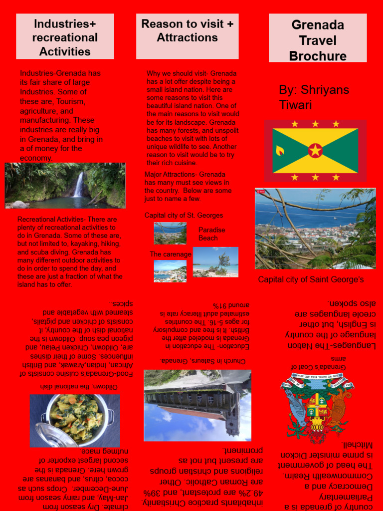Shriyans Tiwari - Latin America Tri Fold Brochure Templet | PDF