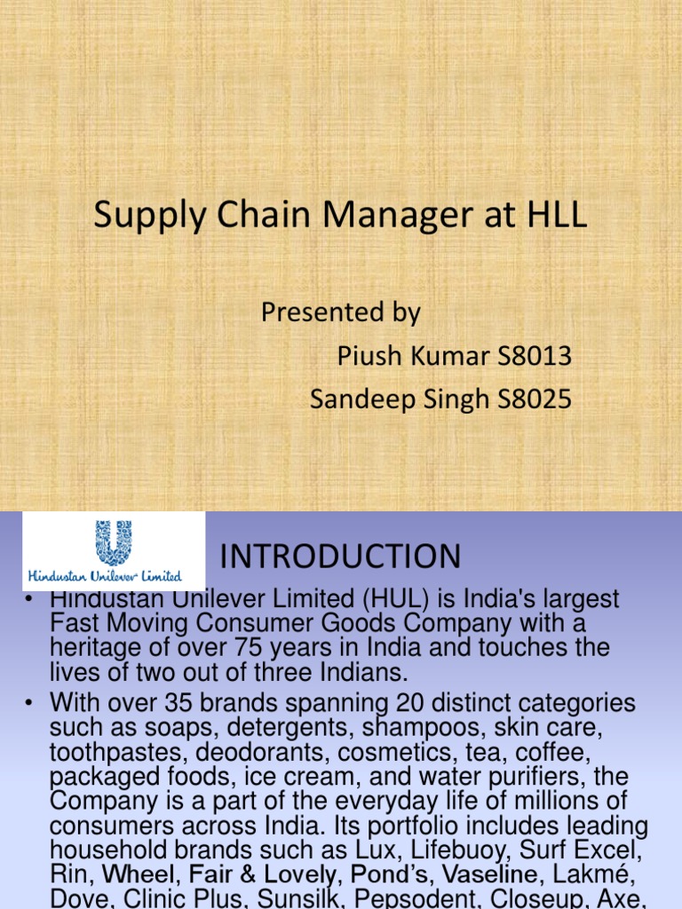 Hul Supply Chain Responsiilites | PDF | Recruitment | Employment