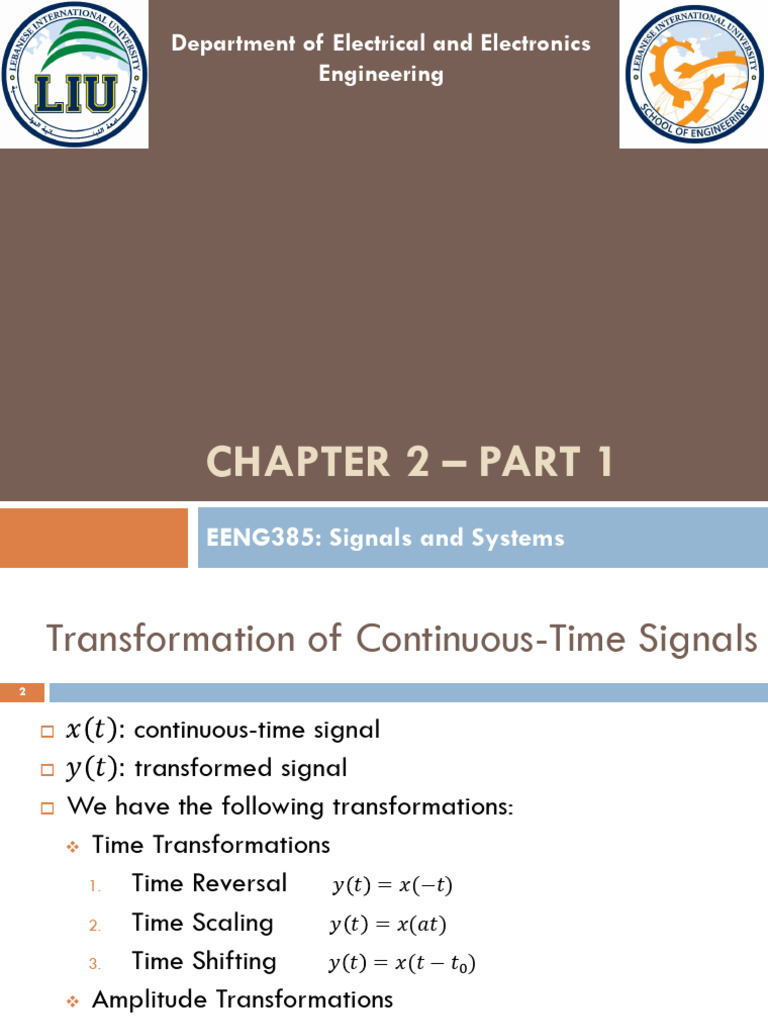 Chapter 2 - Part 1 | PDF