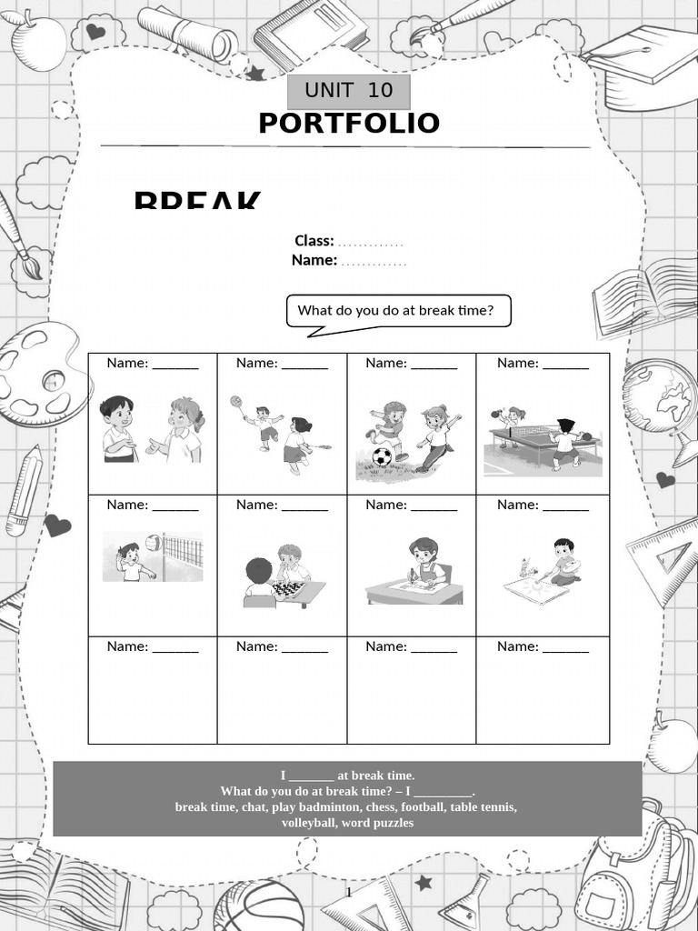 Portfolio 4 (U10) | PDF