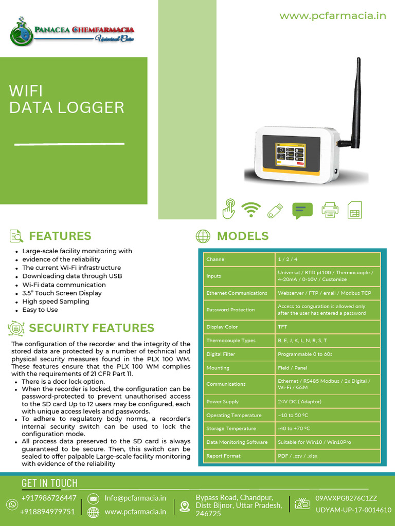 Wifi Data Logger | PDF