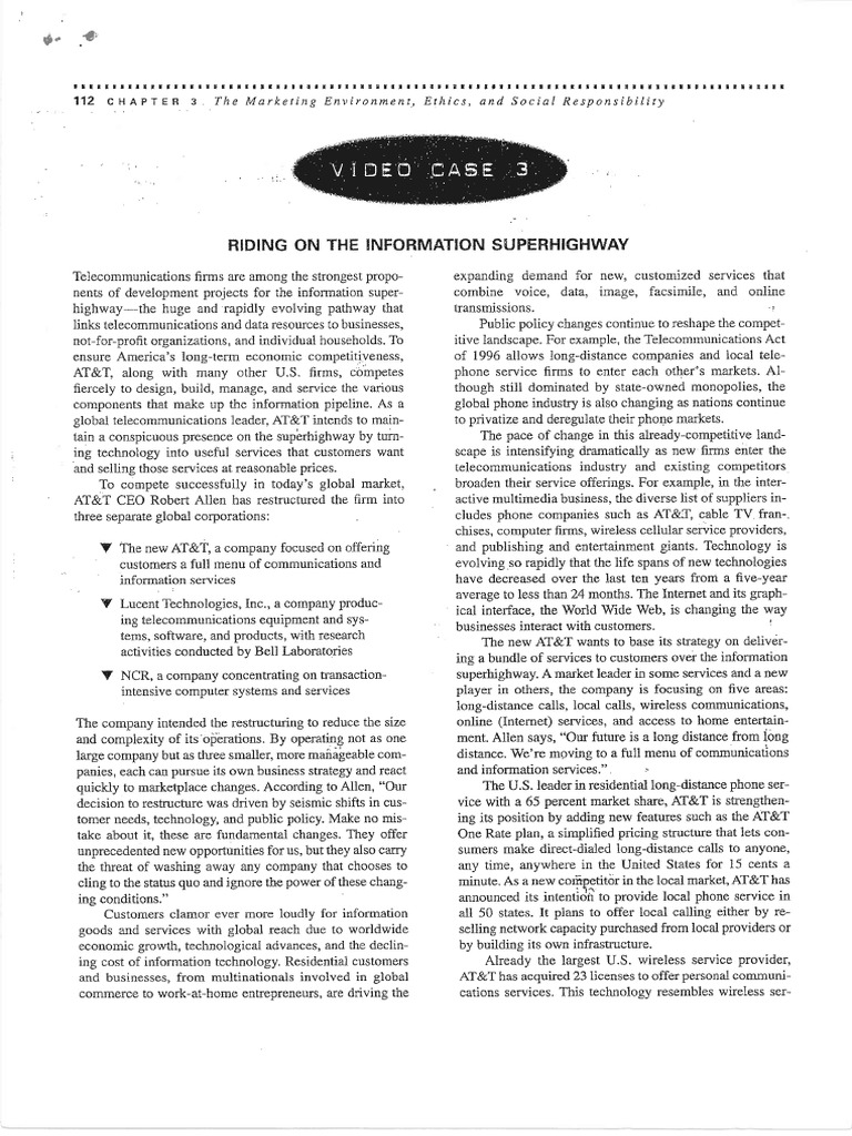 3 Riding On The Information Superhighway | PDF