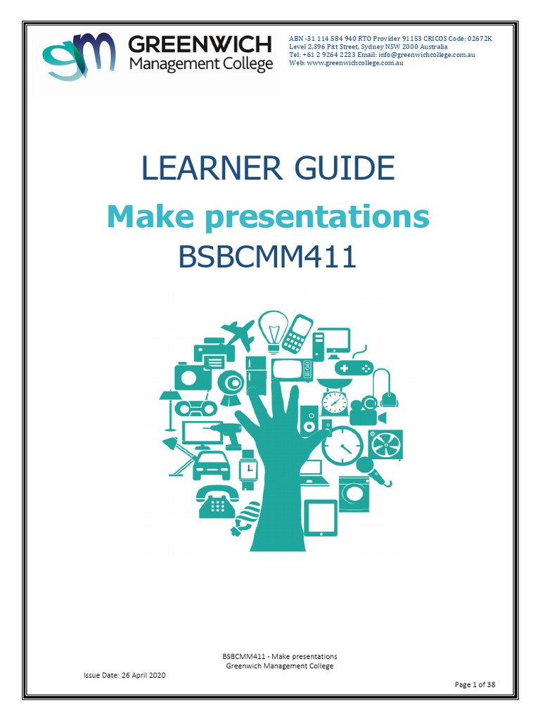 BSBCMM411 - Learner Guide (Student) | PDF