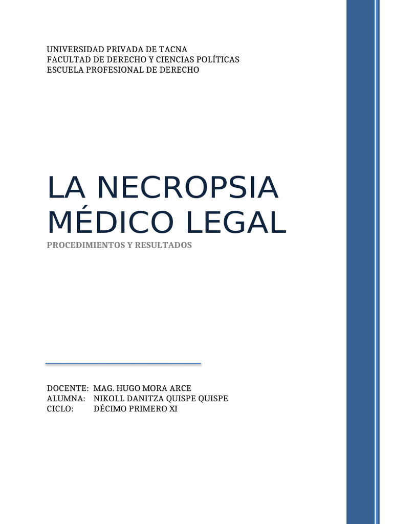 Necropsia 1 | PDF
