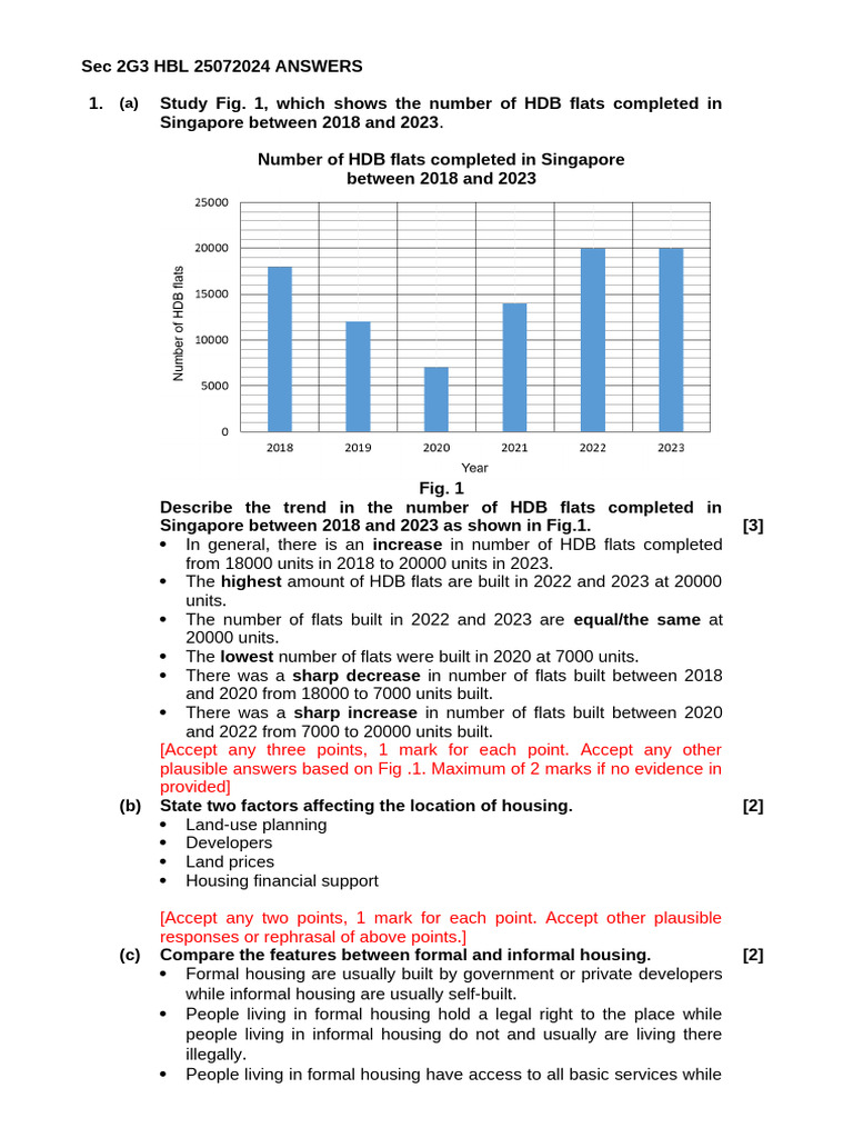 Sec 2G3 HBL 25072024 ANSWERS | PDF
