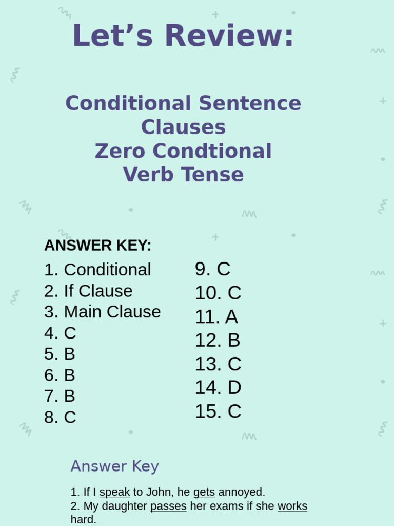 Eng 9-Q1-Lesson 2-First Conditional | PDF