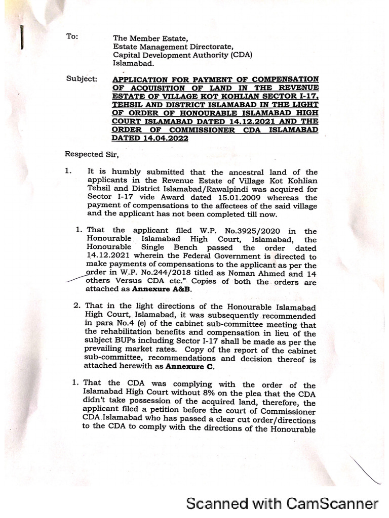 Annex Docs Sec CDA Board | PDF