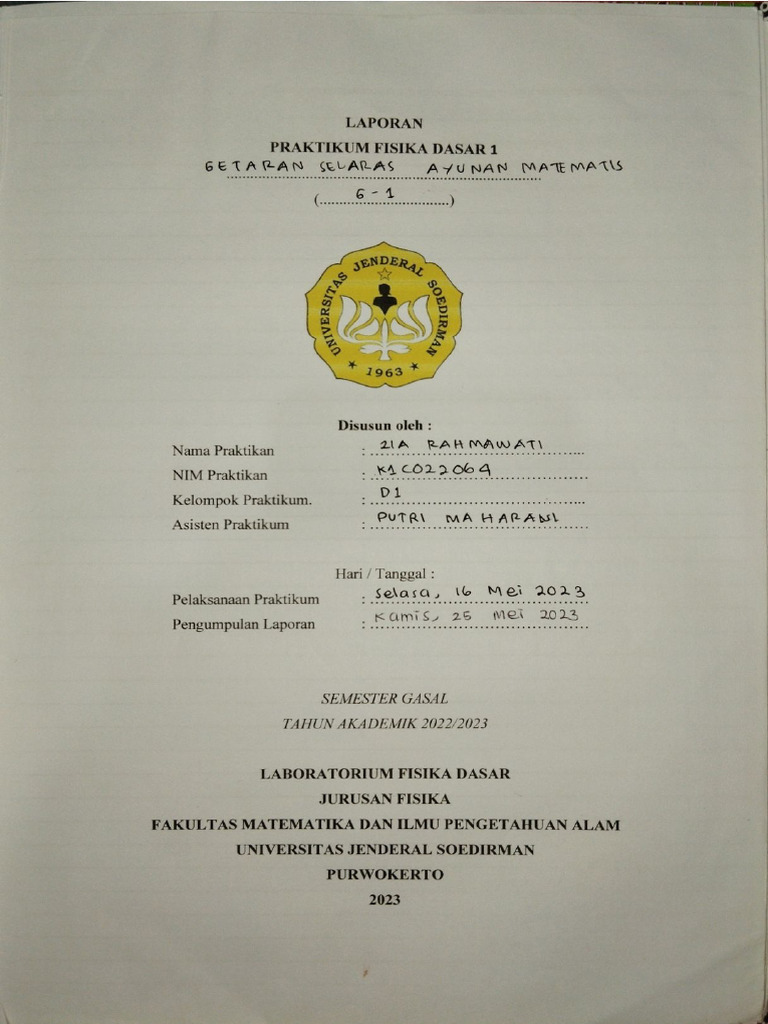 Zia Rahmawati - Fisdas 2 | PDF