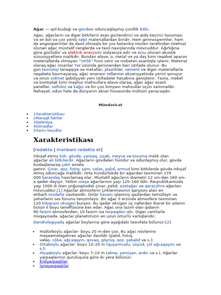 Agaclar | PDF