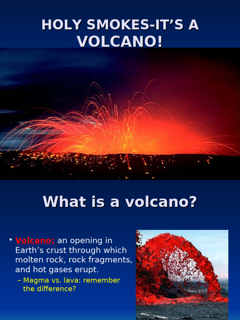 VOLCANOES | PDF