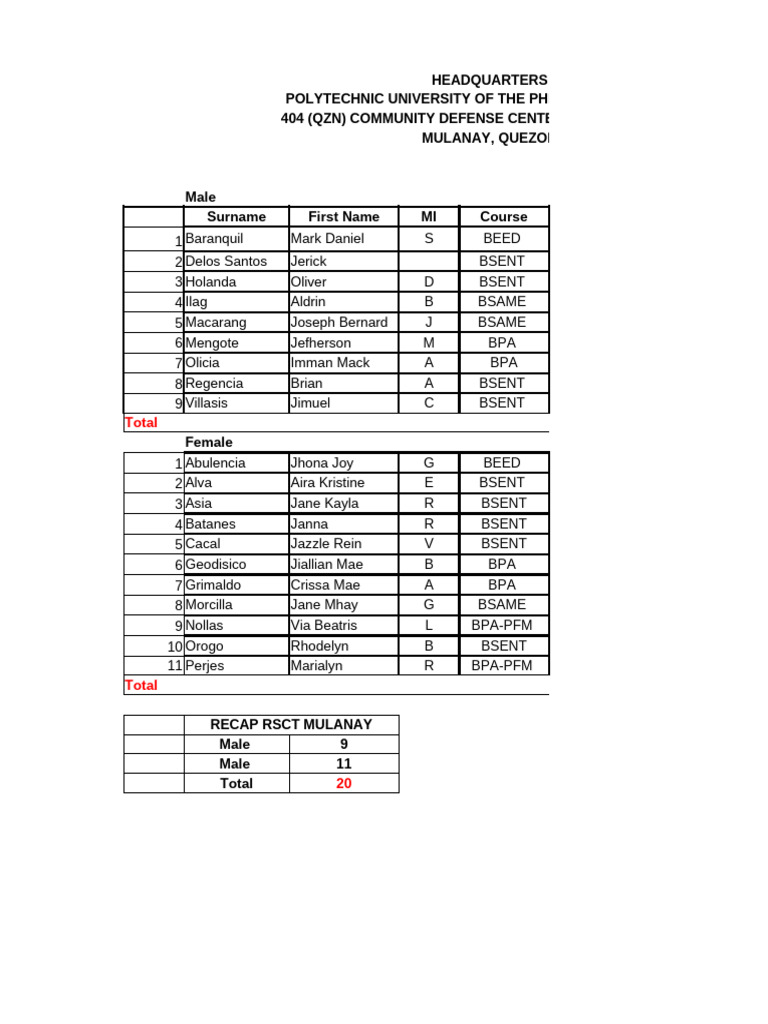RSCT 2023 Final | PDF