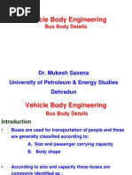 Vehicle Body Engineering - Bus Body Details | PDF | Bus | Motor Vehicle