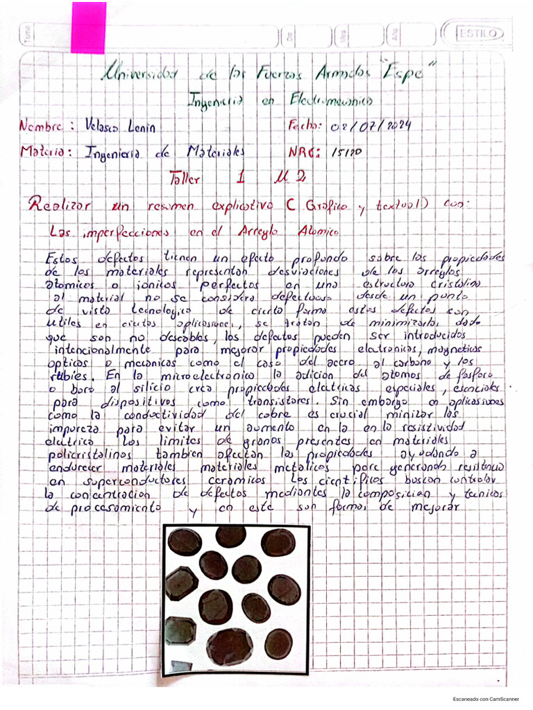 Taller 1 U2 - Velasco Lenin | PDF