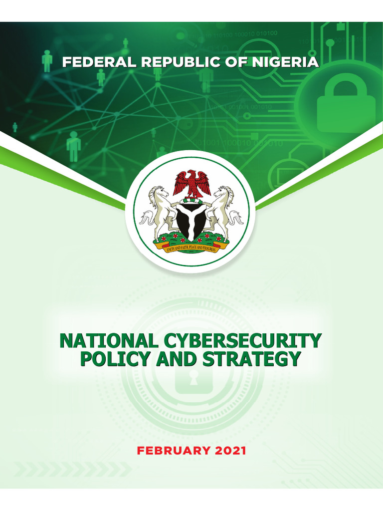 National Cybersecurity Policy And Strategy 2021 Pdf