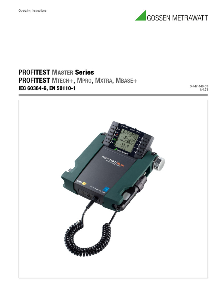 Profitest Master Serie Ba GB | PDF