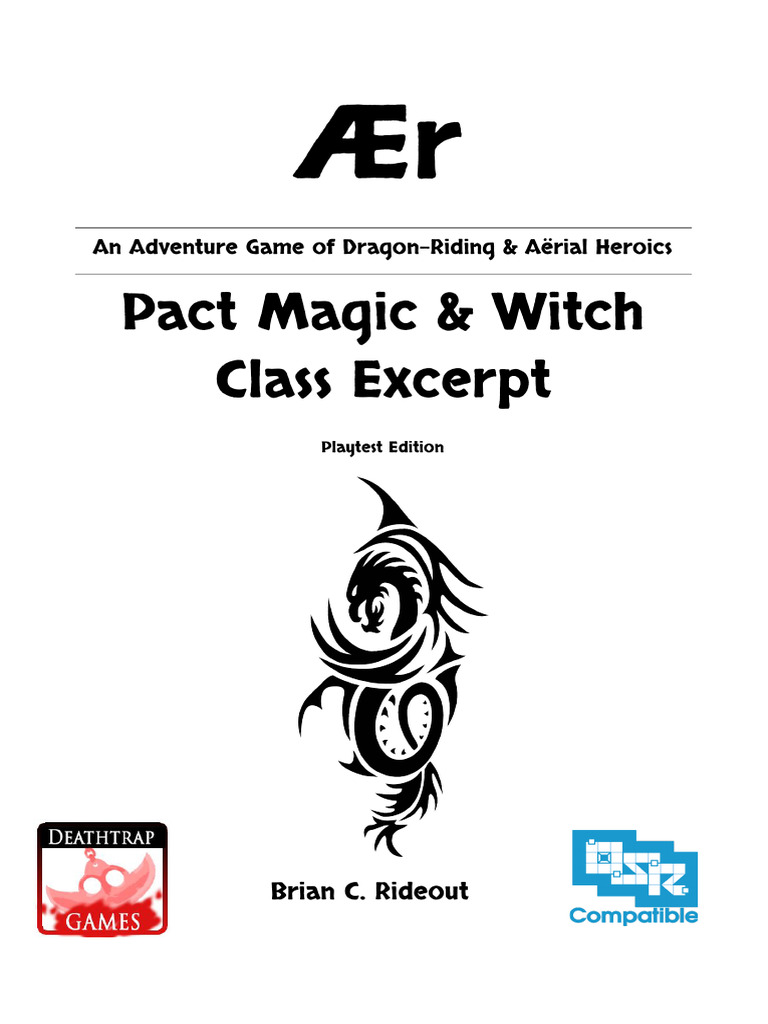 Ær - Pact Magic Excerpt | PDF