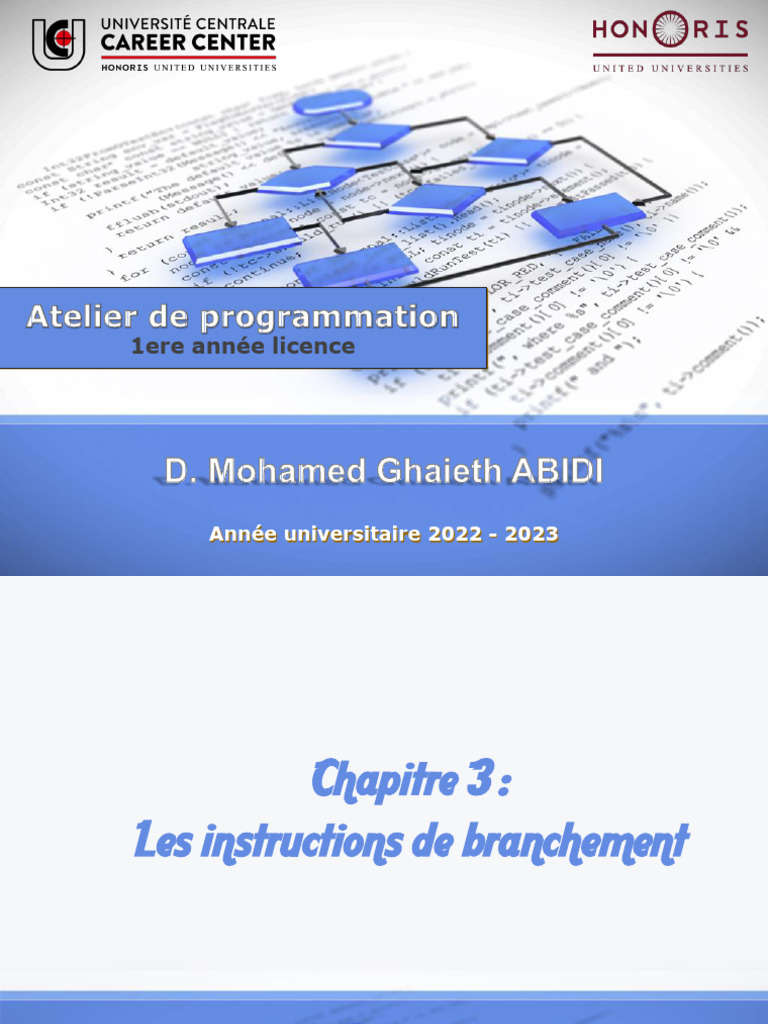 Chapitre 3 Les Instructions de Branchement | PDF