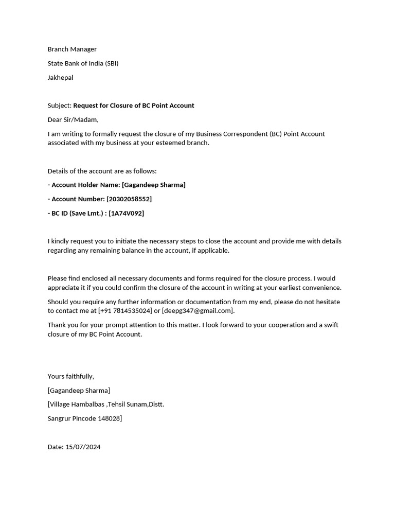 bc point close | PDF