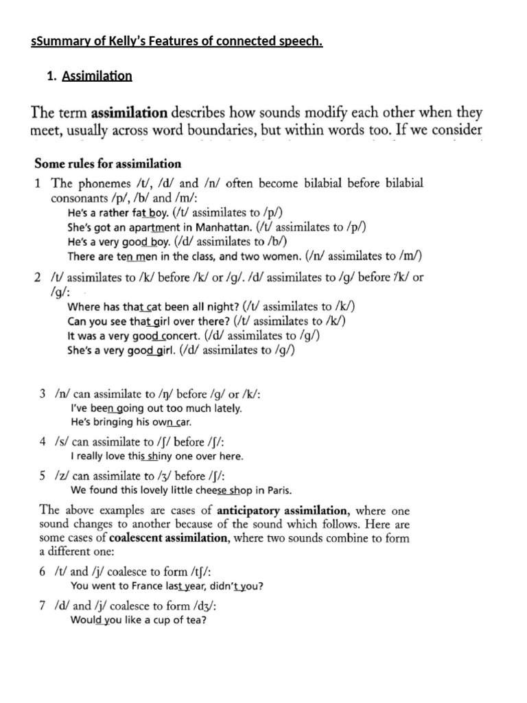 Summary of Kelly | PDF