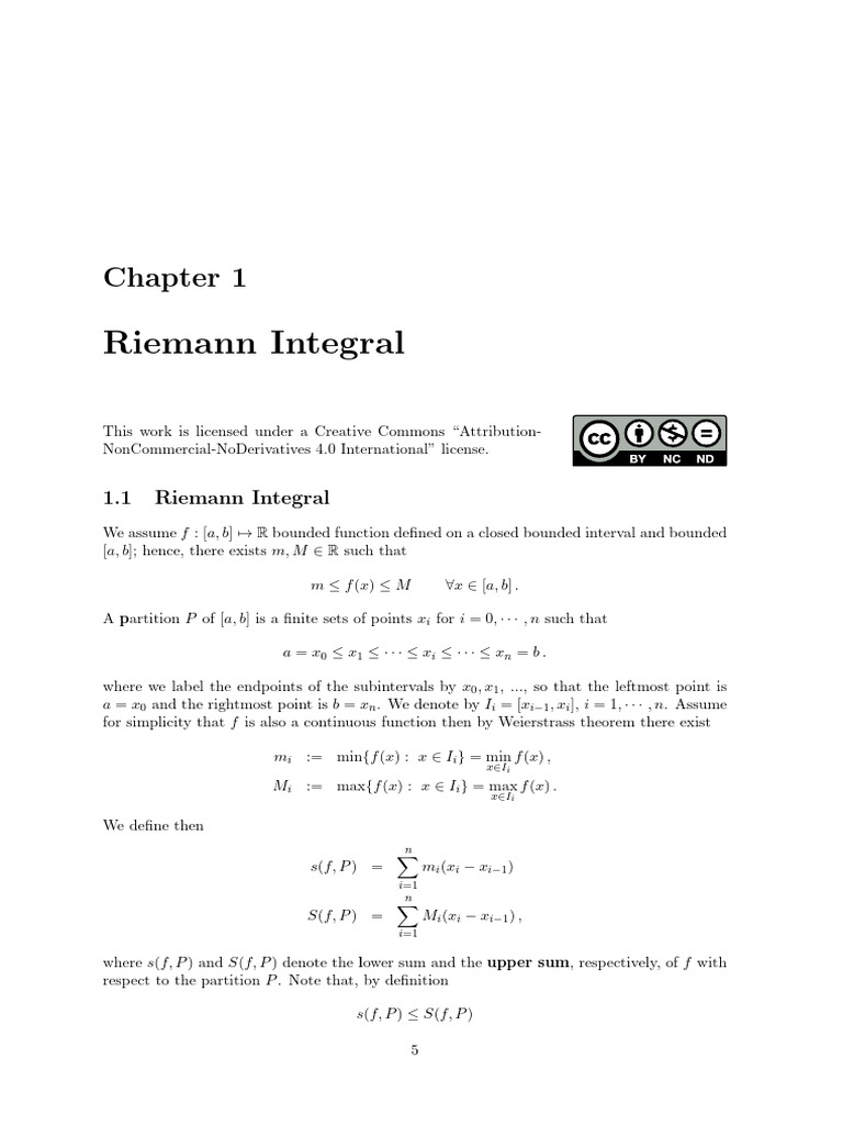 Riemann-Improper Integrals | PDF