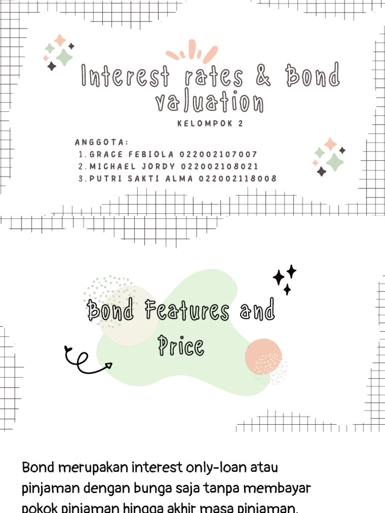 Interest Rate Dan Bond Valuation (Grace) | PDF
