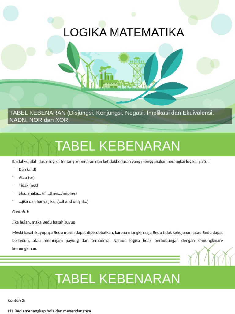 Pertemuan 3-Logika MTK | PDF