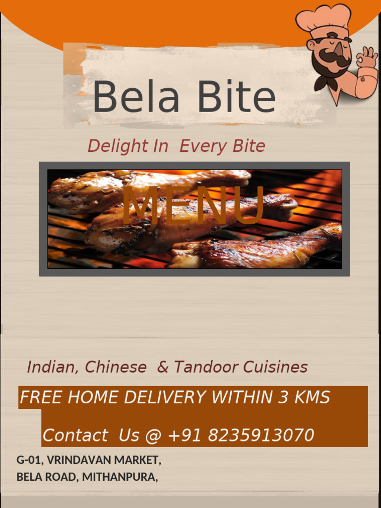 BB Menu Updated | PDF