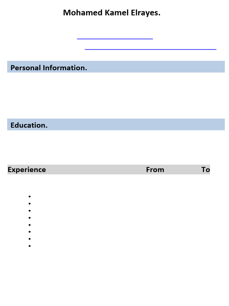 Mohamed - Kamel Production Engineer | PDF