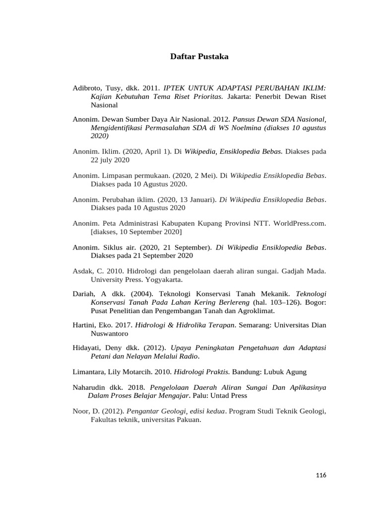 Daftar Pustaka Fix | PDF