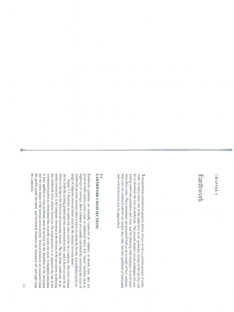 Chapter 5 - Earthwork | PDF