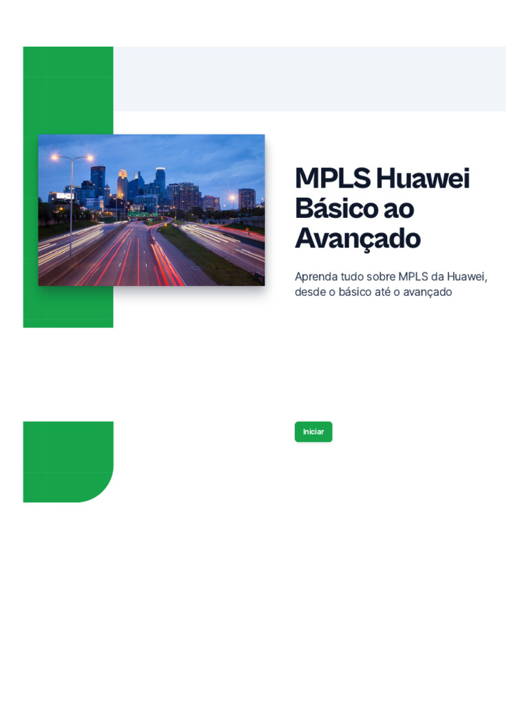 Mpls Huawei Basico Ao Avancado | PDF
