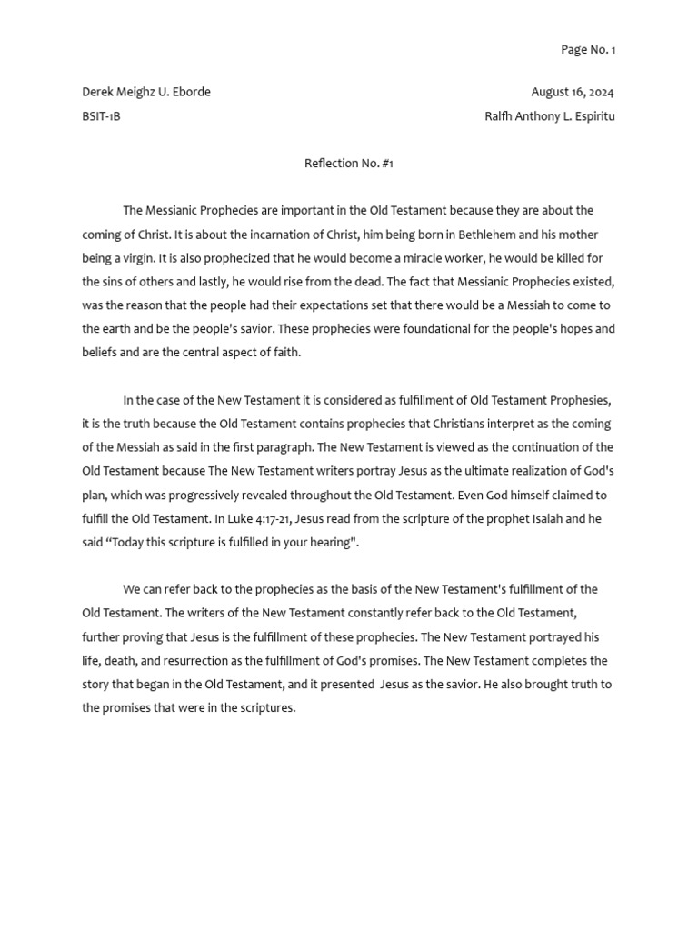 GENE-RES - Reflection Essay | PDF