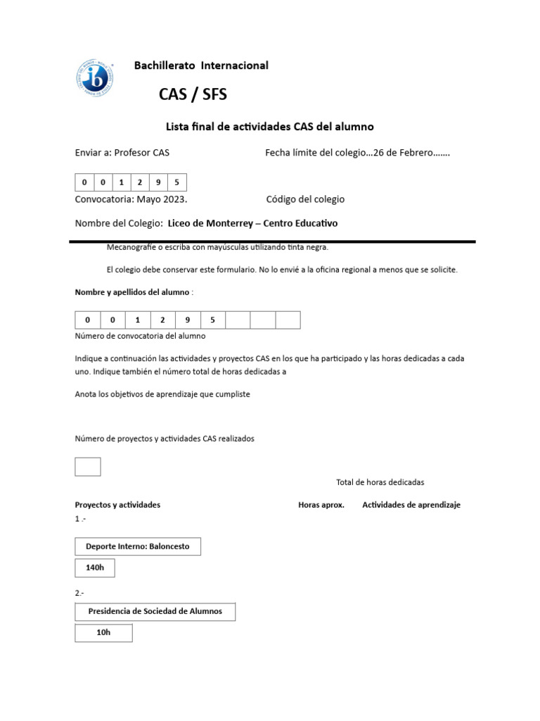 Proyecto CAS #2.5 | PDF