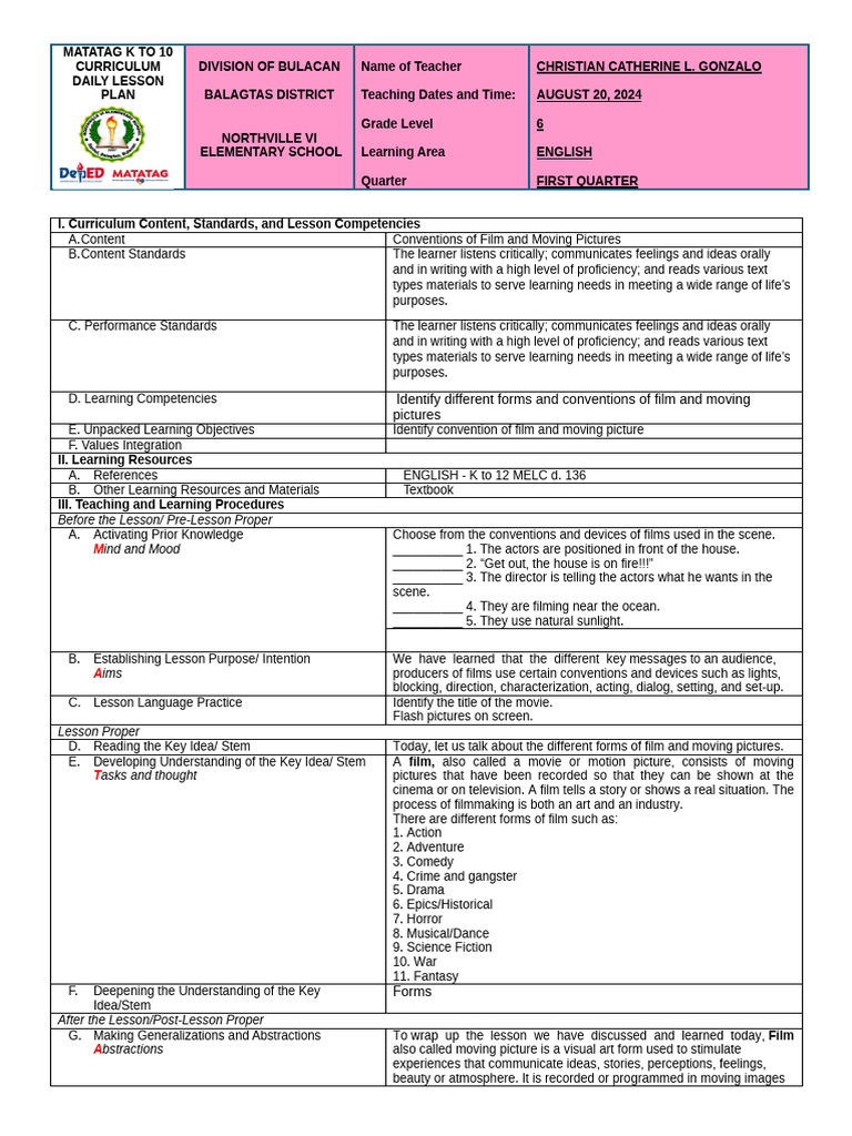 Q1 DLP English WK4 Day2 | PDF