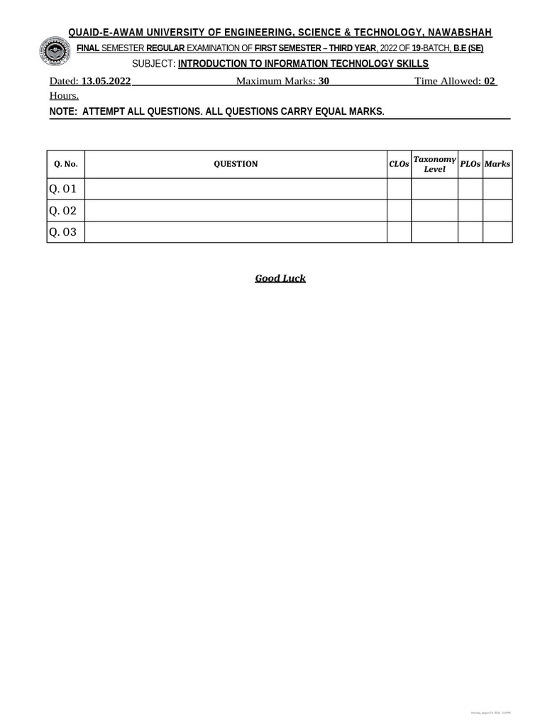 19 Batch | PDF