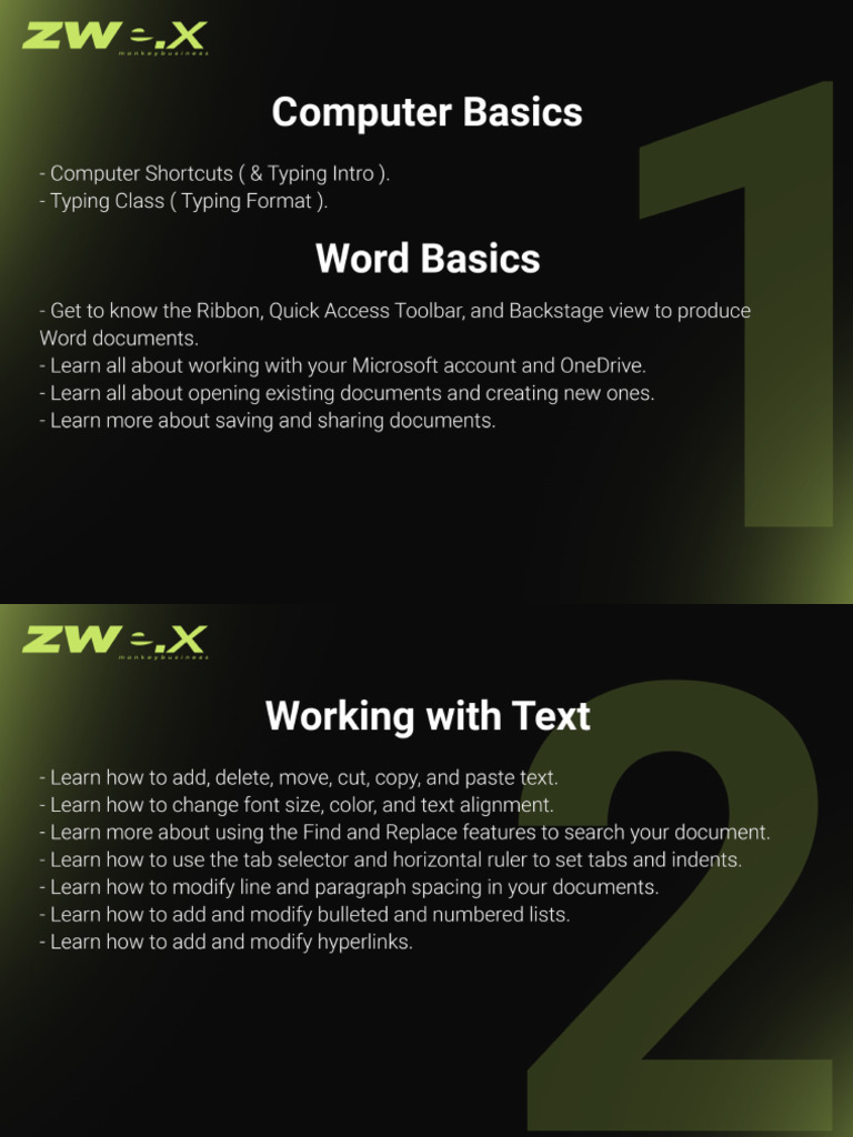 Computer Basic & Words | PDF