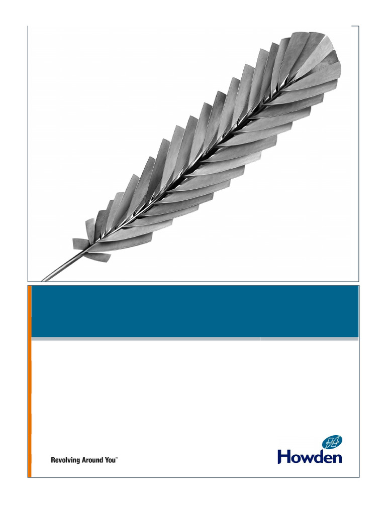 How Can You Prevent Unplanned Stop of Axial Fans - HOWDEN | PDF ...