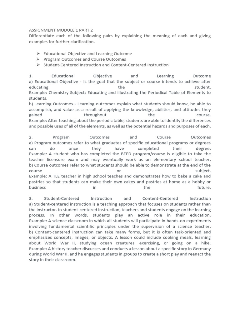 Assesment in Learning | PDF | Teachers | Learning