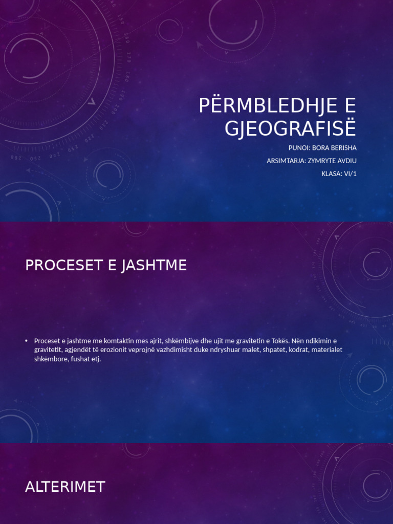 Gjeo Përmbledhje | PDF