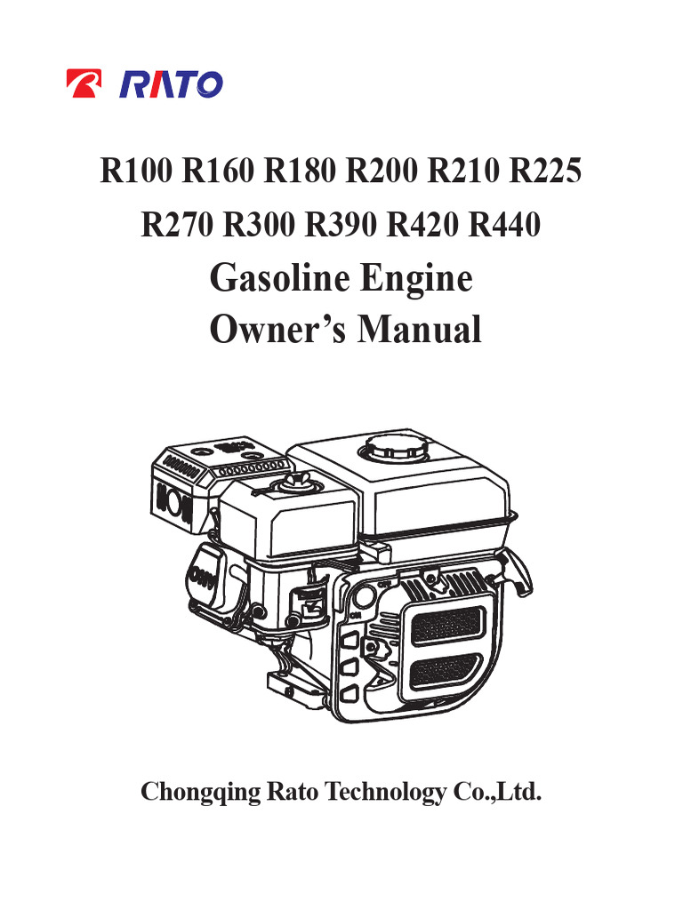 6rlpg 2u Engine Owners Manual | PDF