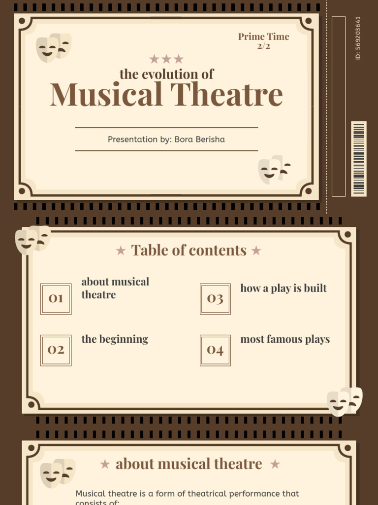 The Evolution of Musical Theatre | PDF