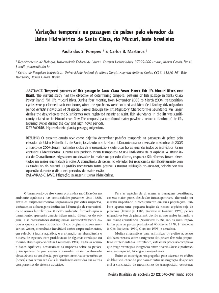 Paulo Dos S. Pompeu & Carlos B. Martinez | PDF