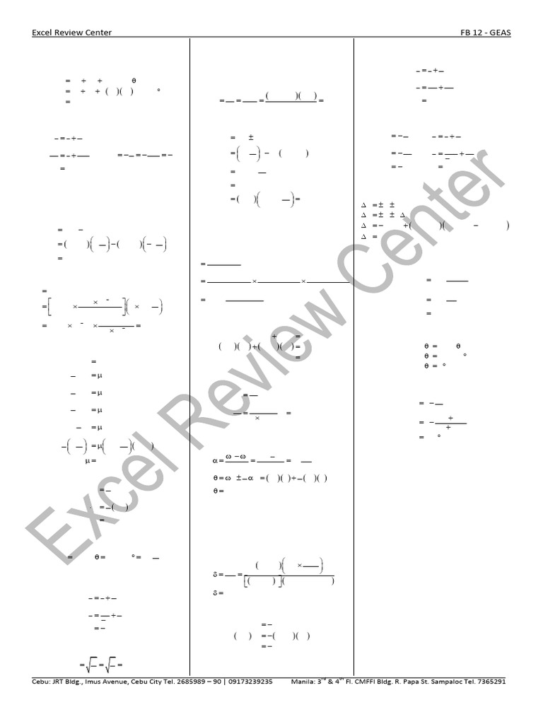 Solution - FB 12 GEAS | PDF